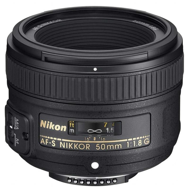 Nikon AF S NIKKOR 50mm F 1 8G DSLR Camera Lens